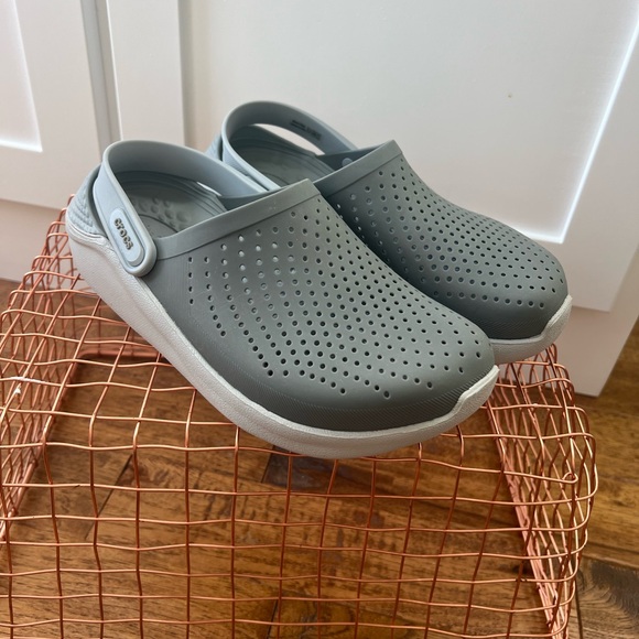 CROCS | Shoes | Crocs Light Gray Sole | Poshmark